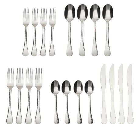 Click here for Hometrends 20 Pieces Stainless Steel Flatware Set... prices