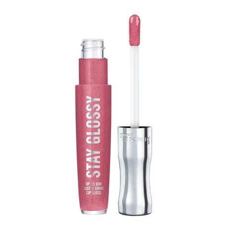 Click here for Rimmel London Stay Glossy Lip Gloss Stay My Rose prices
