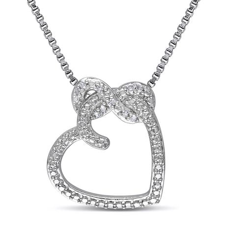 Click here for Miabella 0.05 Carat T. W. Diamond Sterling Silver... prices