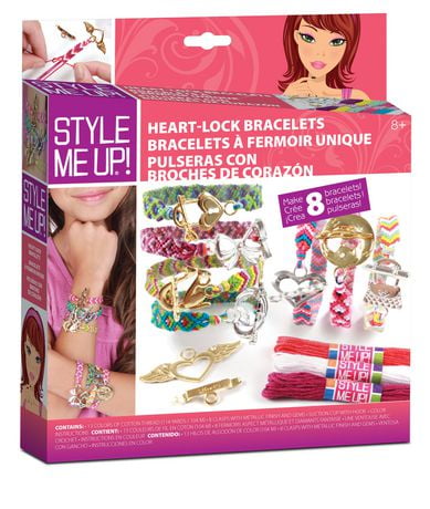 Style Me Up Heartlock Bracelet Craft Kit | Walmart Canada