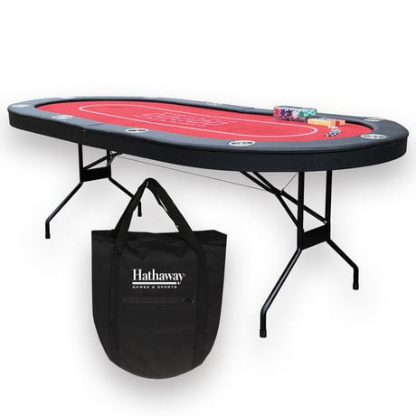 Click here for Hathaway Fourth Street Folding Texas Holdem Table... prices