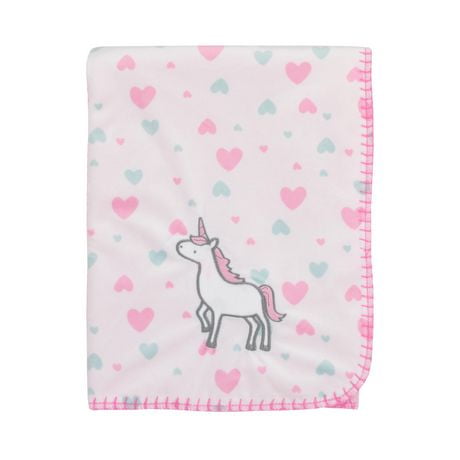 Click here for Child Of Mine By Carters Appliqued Unicorn Blanket... prices