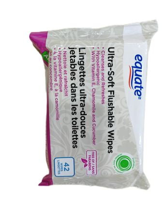 Ultra Soft Flushable Wipes, 42wipes - Walmart.ca