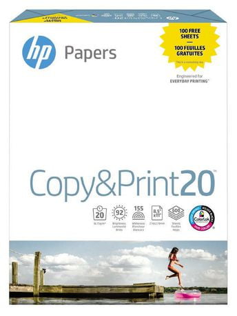 HP Copy & Print 20 Paper, 8.5" x 11" | Walmart Canada