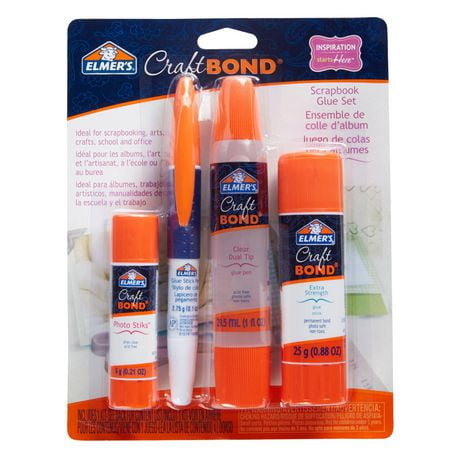 Click here for Elmers Craftbond Scrapbooking Glue  4 Piece Set Wh... prices