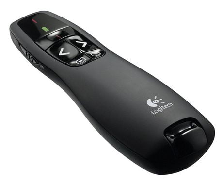 Click here for Logitech Wireless Presenter R400 Black prices