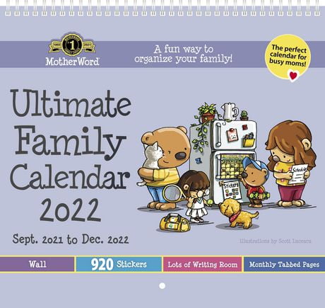 Click here for Motherword Wall Calendar - English Purple prices