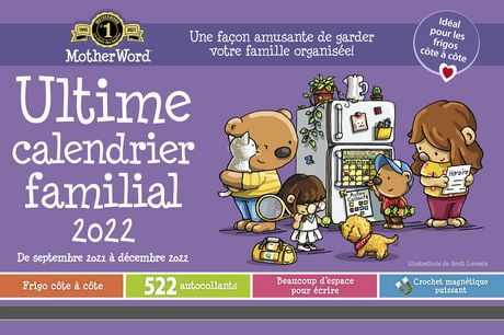 Click here for Motherword Magnetic Calendar - French Purple prices