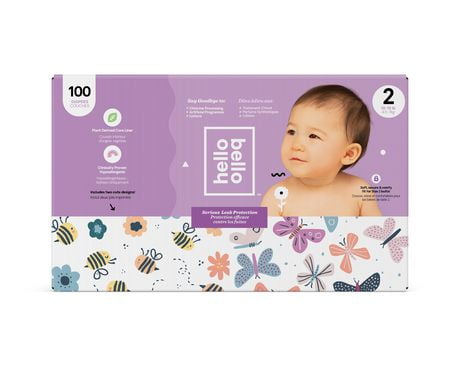 Click here for Hello Bello Diapers - Girl  Club Pack White Size 2 prices