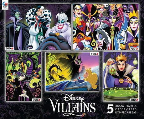 Ceaco: Disney Villians (Ursual, Maleficent, The Evil Queen & More) 5-in ...
