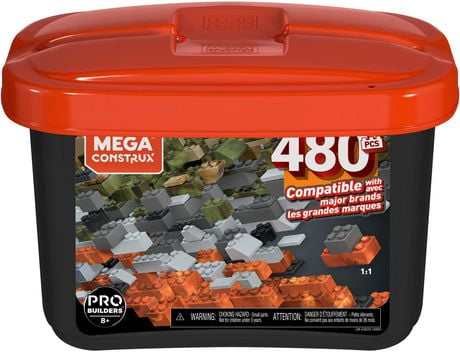 Click here for Mega Construx Pro Builders Tub - 480 Pieces Multi prices