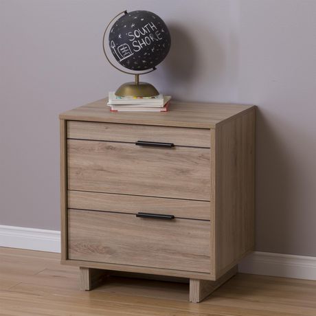 Click here for South Shore Fynn Night Stand Rustic Oak prices