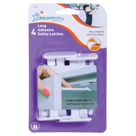 Click here for Dreambaby Adhesive Safety Latches - Long - 4 Pack... prices