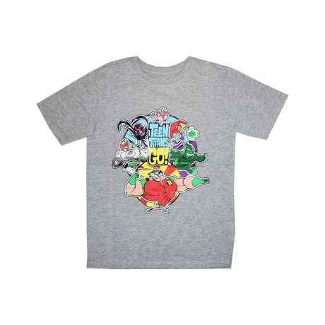 Click here for Boys Teen Titans Go! Teen Friends T-Shirt Grey S prices