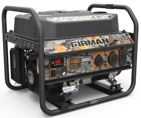 Firman Power Equipment Firman Camo 4450/3550 Watt Gas Powered Portable ...