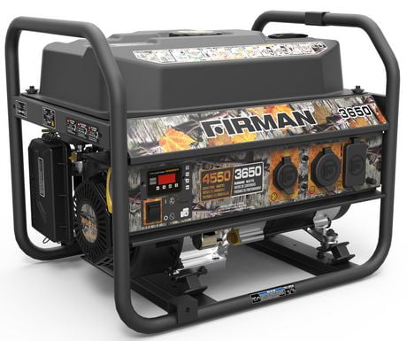 Firman Power Equipment Firman Camo 4450/3550 Watt Gas Powered Portable ...