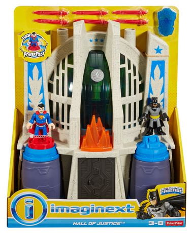 Fisher-Price Imaginext DC Super Friends Hall of Justice Playset ...