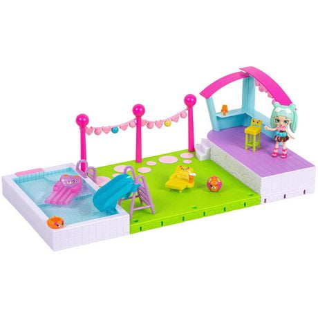 Shopkins Happy Places Happy Home Pool & Sun Deck | Walmart Canada