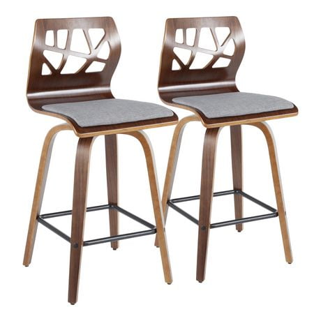 Click here for Folia Mid-Century Modern Counter Stool By Lumisour... prices
