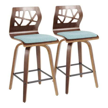Click here for Folia Mid-Century Modern Counter Stool By Lumisour... prices