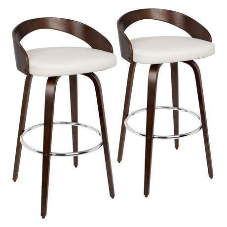 Click here for Grotto Mid-Century Modern Barstool By Lumisource W... prices