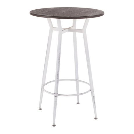 Click here for Clara Industrial Bar Table By Lumisource White prices