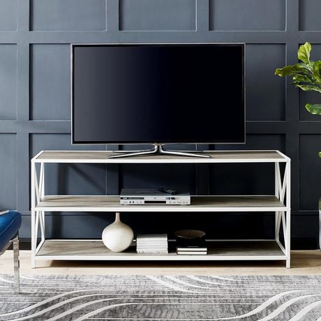 Click here for Manor Park 2 Shelf Industrial Wood Bookcase  60 -... prices