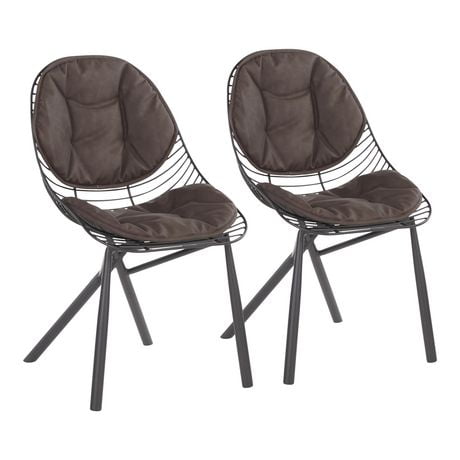 Click here for Wired Contemporary Chair By Lumisource Brown prices