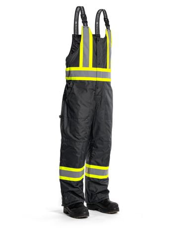 Click here for Forcefield Hi Vis Winter Safety Overall Black S prices