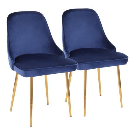 Click here for Marcel Contemporary Chair By Lumisource Blue prices