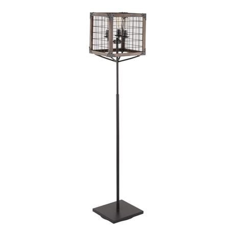 Click here for Orleans Industrial Floor Lamp By Lumisource Black prices