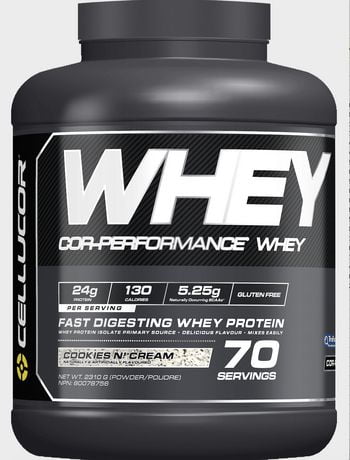 Cellucor Whey Protein Isolate & Concentrate Blend Powder with BCAAs ...