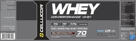 Cellucor Whey Protein Isolate & Concentrate Blend Powder with BCAAs ...