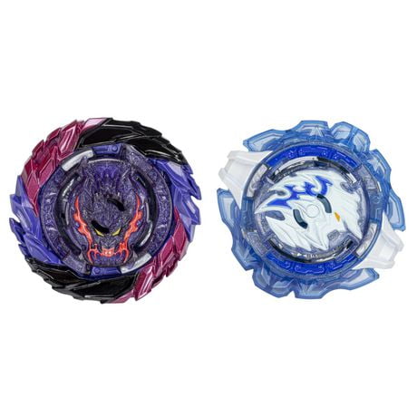 Beyblade Burst QuadDrive Roar Balkesh B7 and Stone Balderov B7 Spinning ...