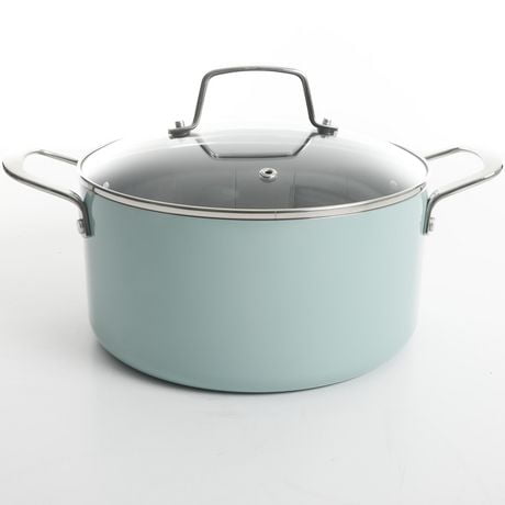 Martha Stewart 10-Piece Nonstick Cookware Set, Martha Blue | Walmart Canada