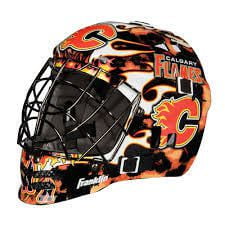 Franklin Sports NHL Team Series Calgary Flames Mini Goalie Mask ...