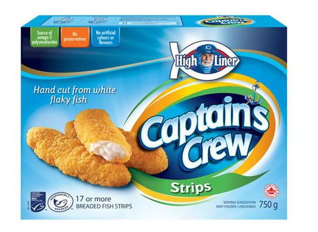 High Liner Captain'S Crew Breaded Fish Strips - Walmart.ca