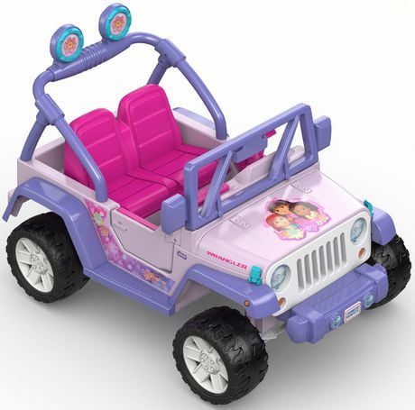 Power Wheels Nickelodeon Dora And Friends Jeep Wrangler | Walmart Canada