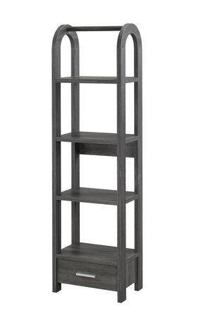 Click here for Brassex Inc 4-Tier Display Shelf With Storage  Gre... prices