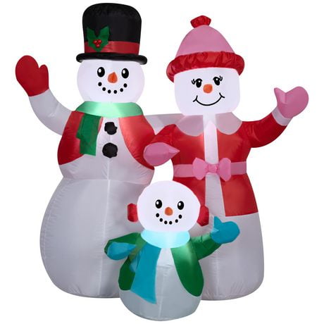 Christmas Inflatable Snowman Family, Christmas Inflatable Snowman F ...