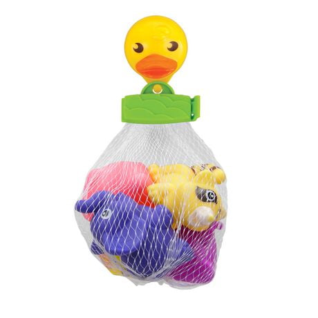 Spark Create Imagine 8 Pieces Bath Toys - Set with Purple Hippo ...