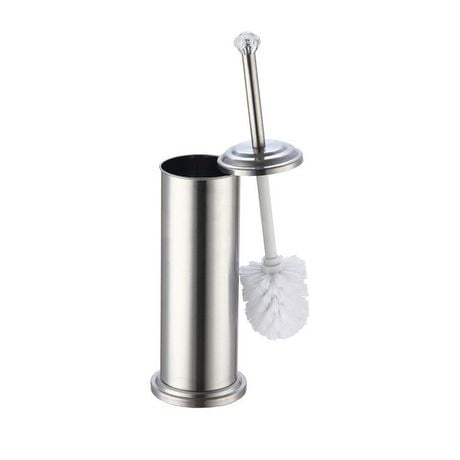 Click here for Home Basics Stainless Steel Toilet Brush Holder Wi... prices