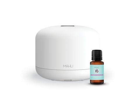 Mahli MDB1049 Ultrasonic 120ml Aroma Diffuser with LED Lights & Starter ...