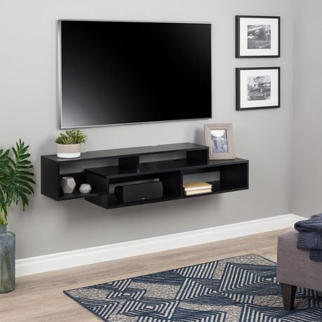 Click here for Prepac Modern Wall Mounted Media Console And Stora... prices