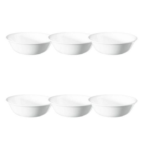 Click here for Corelle Classic Winter Frost White Bowls White prices
