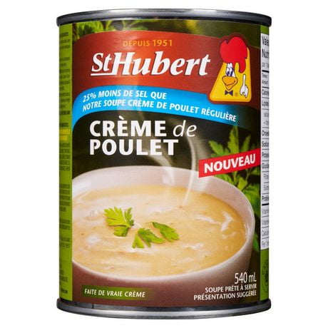 St-Hubert Chicken cream soup less salt | Walmart Canada