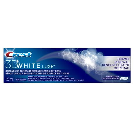 Crest 3D White Luxe Teeth Whitening Mint Toothpaste | Walmart Canada