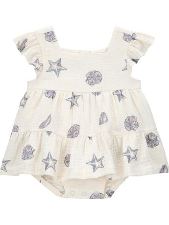Carter's Child of Mine Baby Girls' Seashell Sunsuit - Walmart.ca