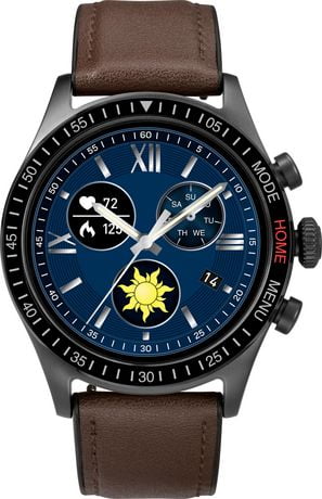 Click here for Iconnect By Timex Pro 43Mm Leather Strap Smartwatc... prices