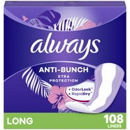 Equate Everyday Long Pantiliners, Pack of 36 - Walmart.ca